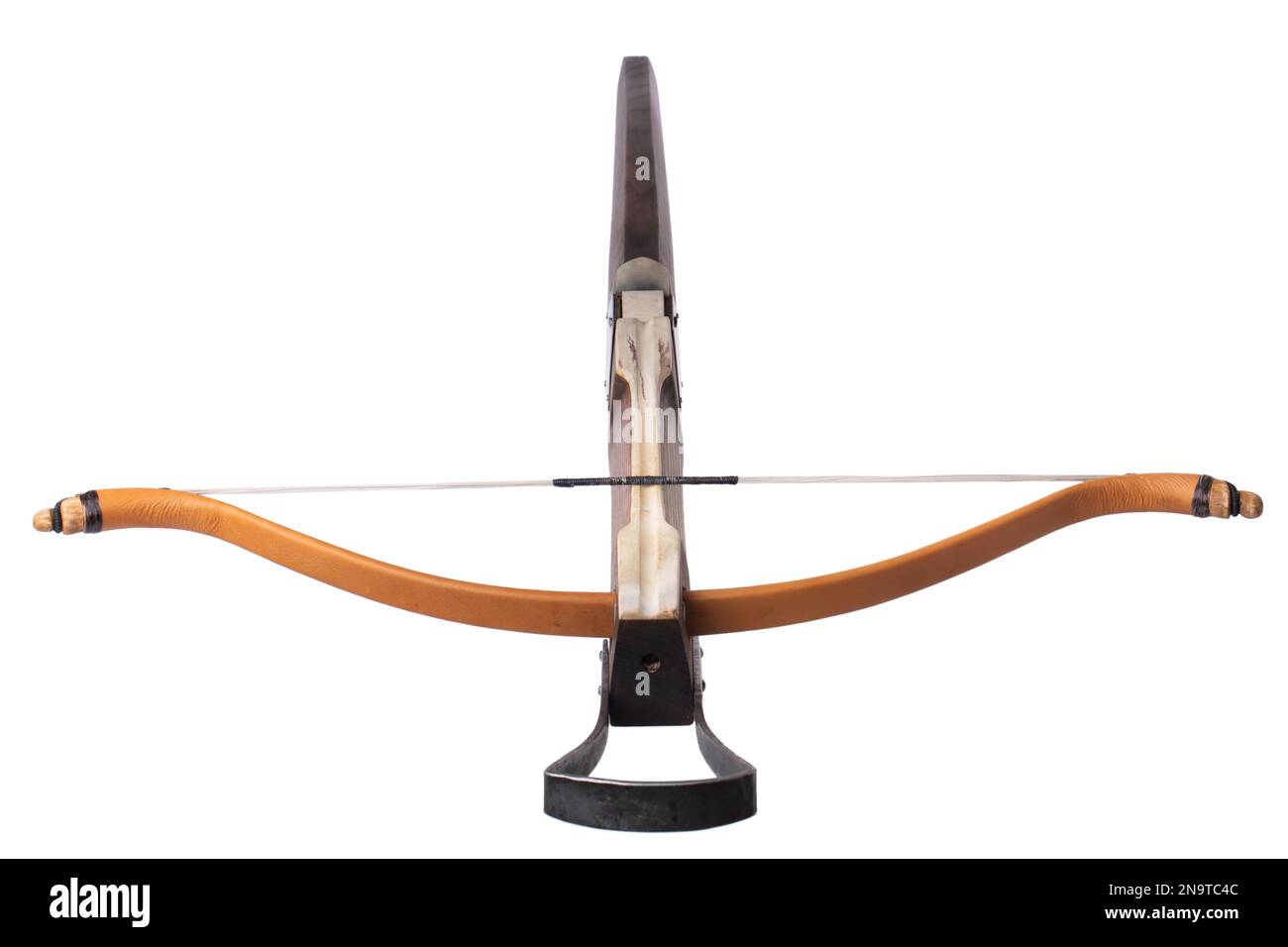 medieval crossbow isolated on white background Stock Photo - Alamy