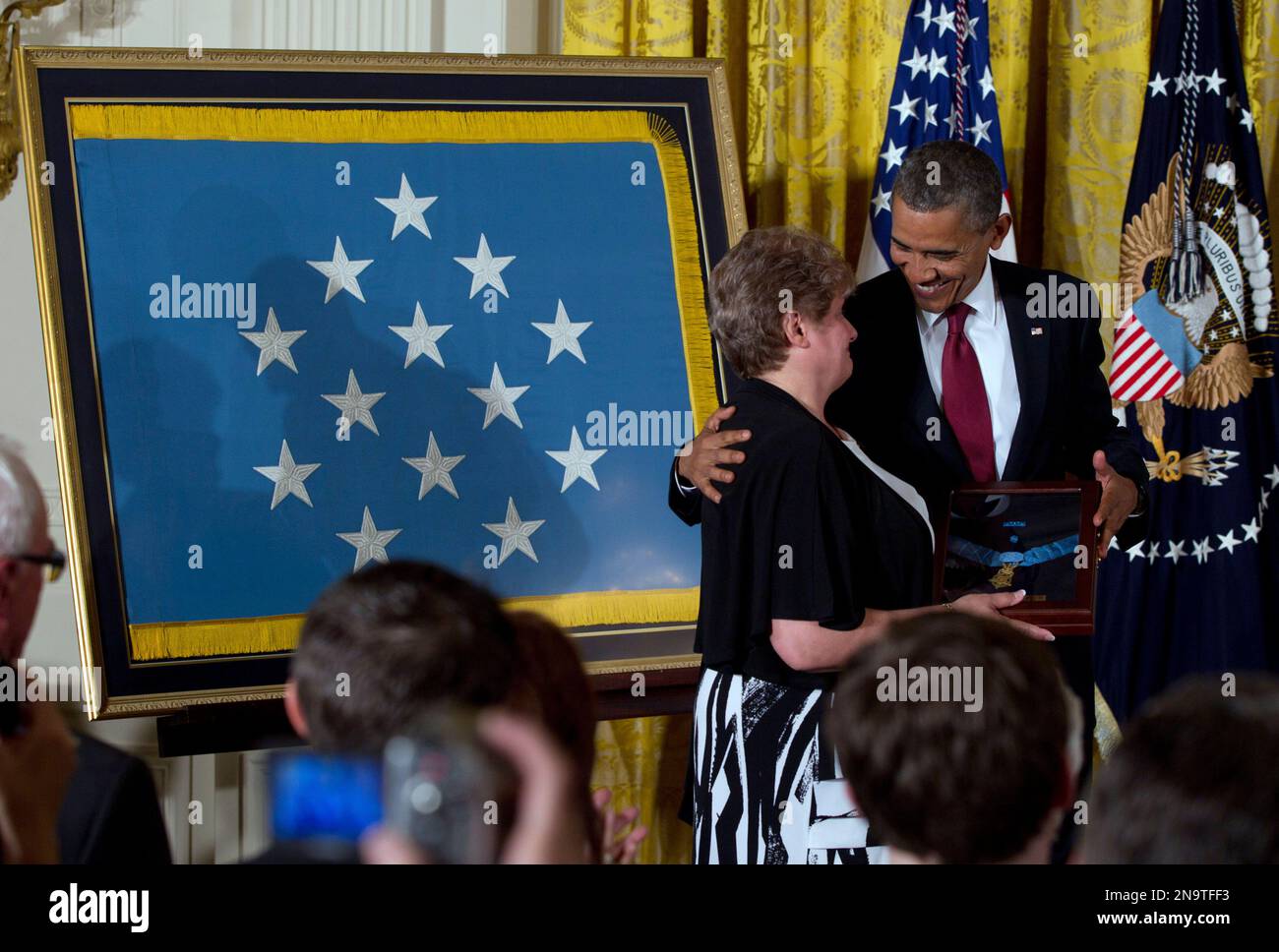 President Barack Obama awards posthumously the Medal of Honor to Rose ...