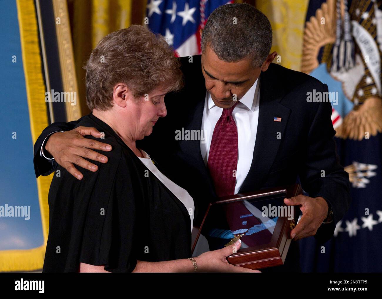 President Barack Obama awards posthumously the Medal of Honor to Rose ...