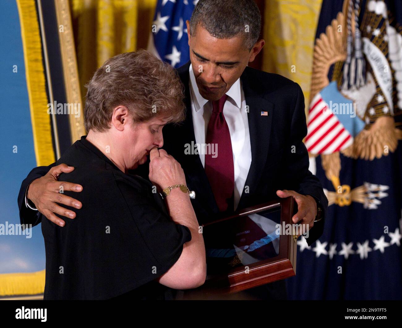 President Barack Obama awards posthumously the Medal of Honor to Rose ...