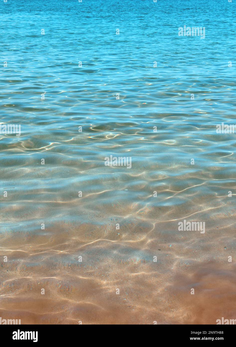Summer sea background. Texture of water surface. Shining blue water ripple pattern Stock Photo ...