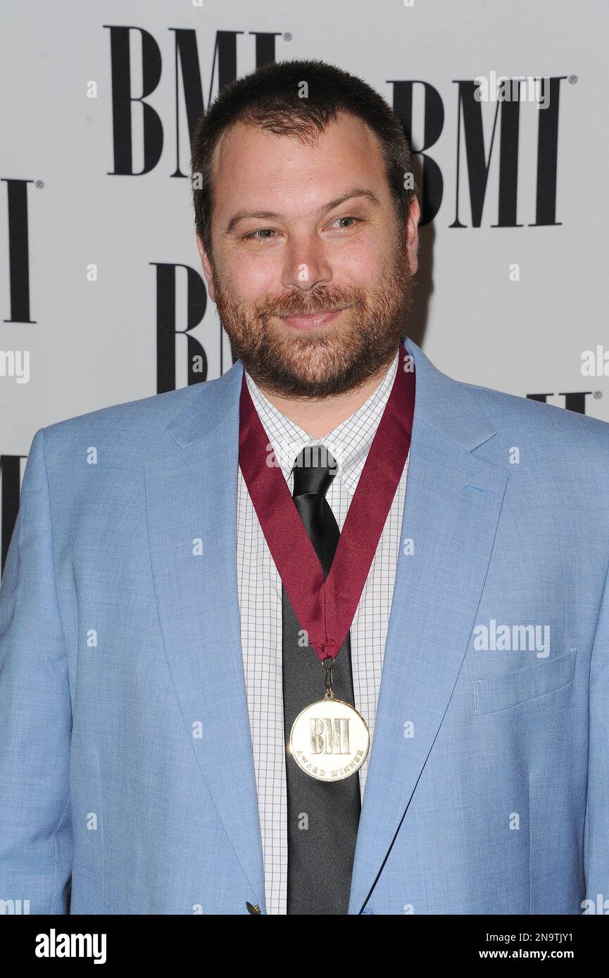 Tim Pagnotta arrives at The 60th Annual BMI Pop Awards, Tuesday, May 15 ...