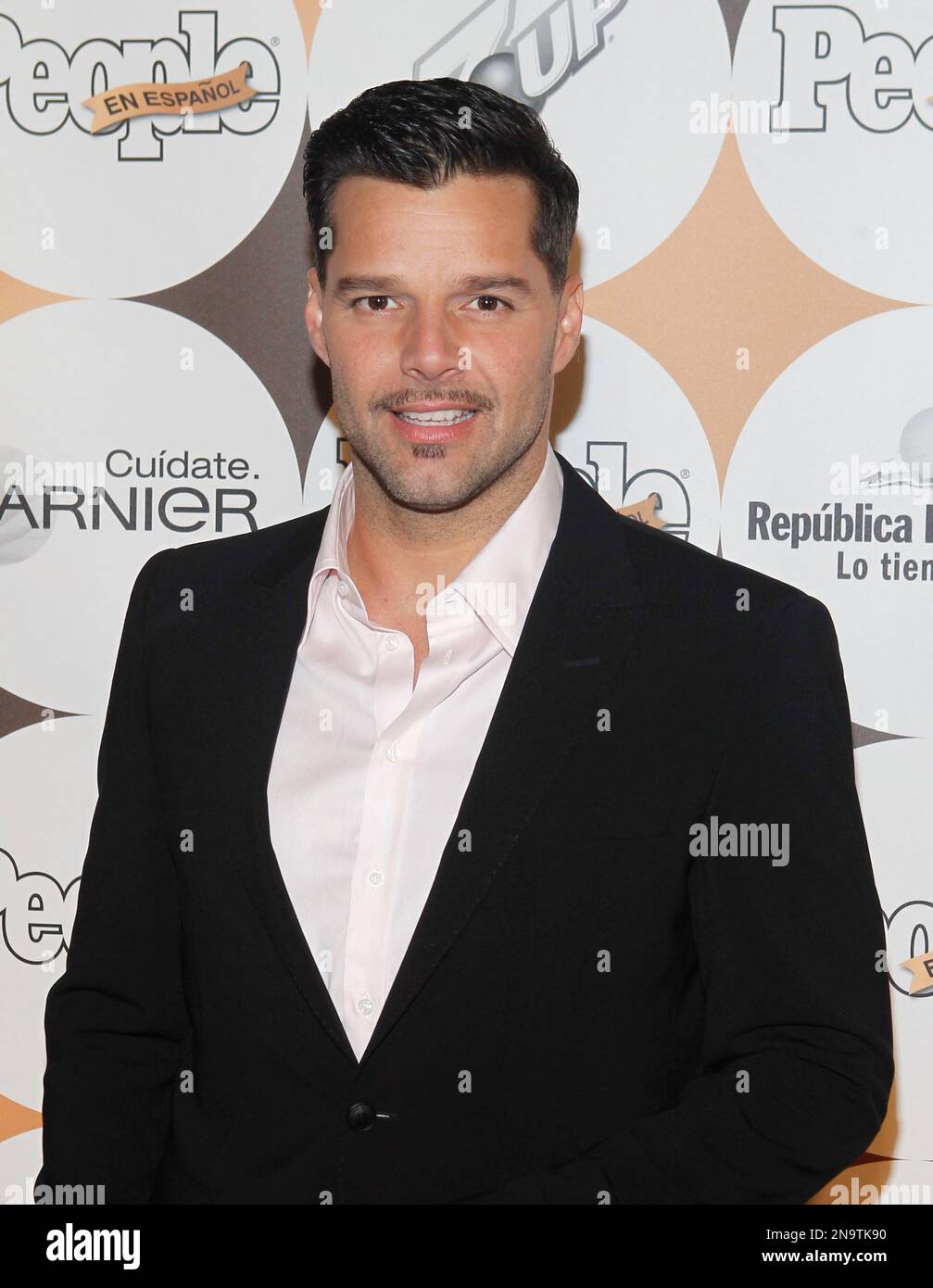 Puerto Rican singer Ricky Martin arrives for People en Espanol's "50 ...