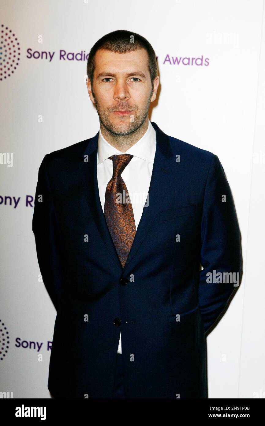 Comedian Rhod Gilbert arrives at the Sony Radio Academy Awards at the ...