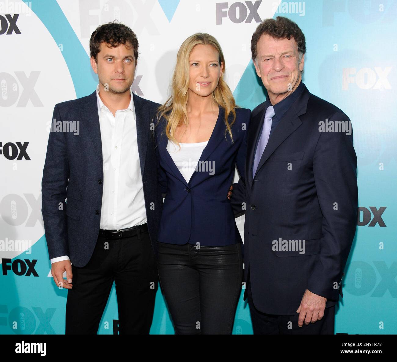 Fringe Cast Members Joshua Jackson Anna Torv And John Noble Attend The Fox Network Upfront