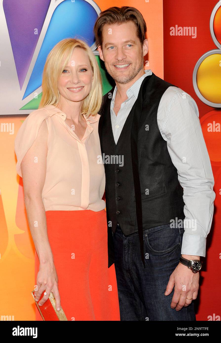 Actress Anne Heche from "Save Me" and her boyfriend James Tupper ...