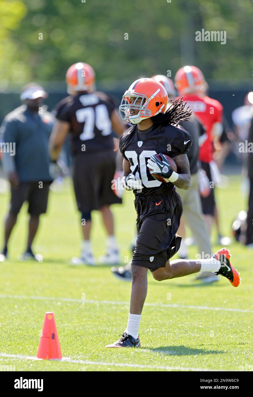 Cleveland Browns wide receiver Travis Benjamin during practice at the ...