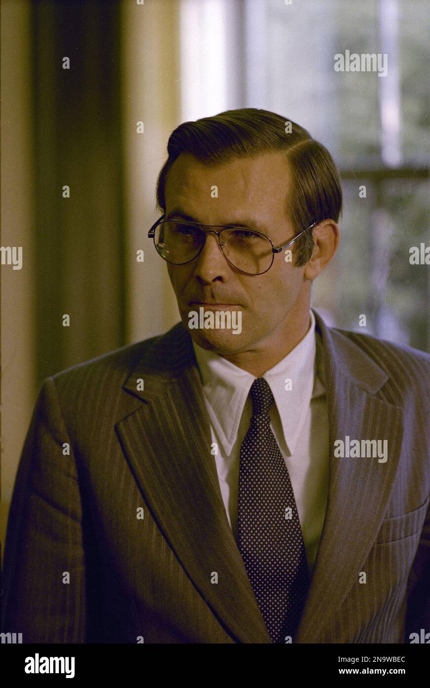 Presidential aide Donald Rumsfeld is shown at the White House, Nov. 6 ...