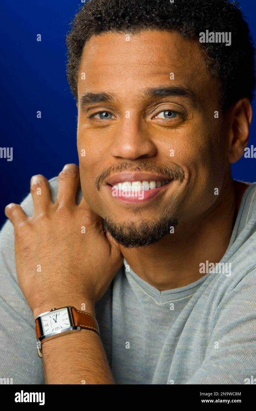 Actor Michael Ealy from the television series "Common Law" poses for a ...