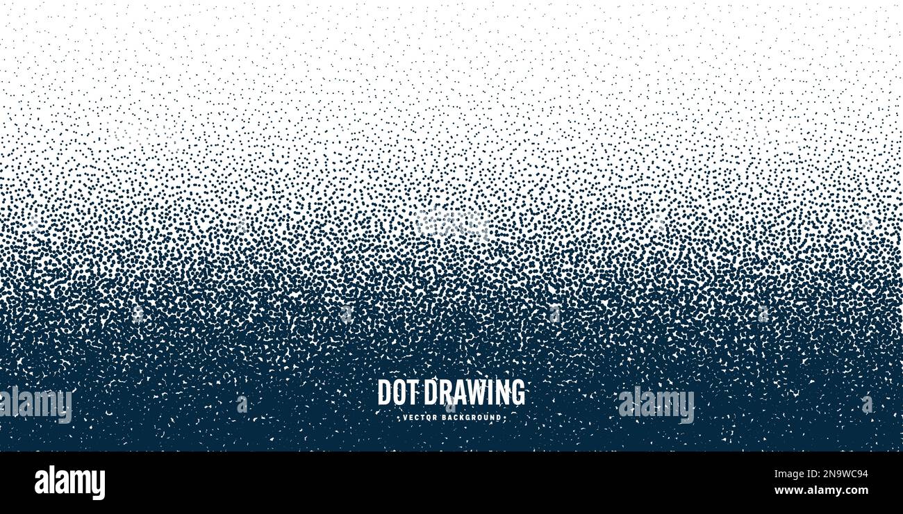 Stipple pattern, dotted geometric background. Stippling, dotwork ...