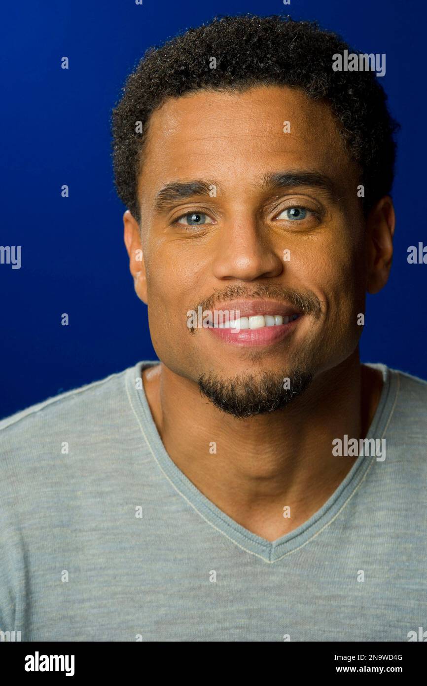 Actor Michael Ealy from the television series "Common Law" poses for a ...