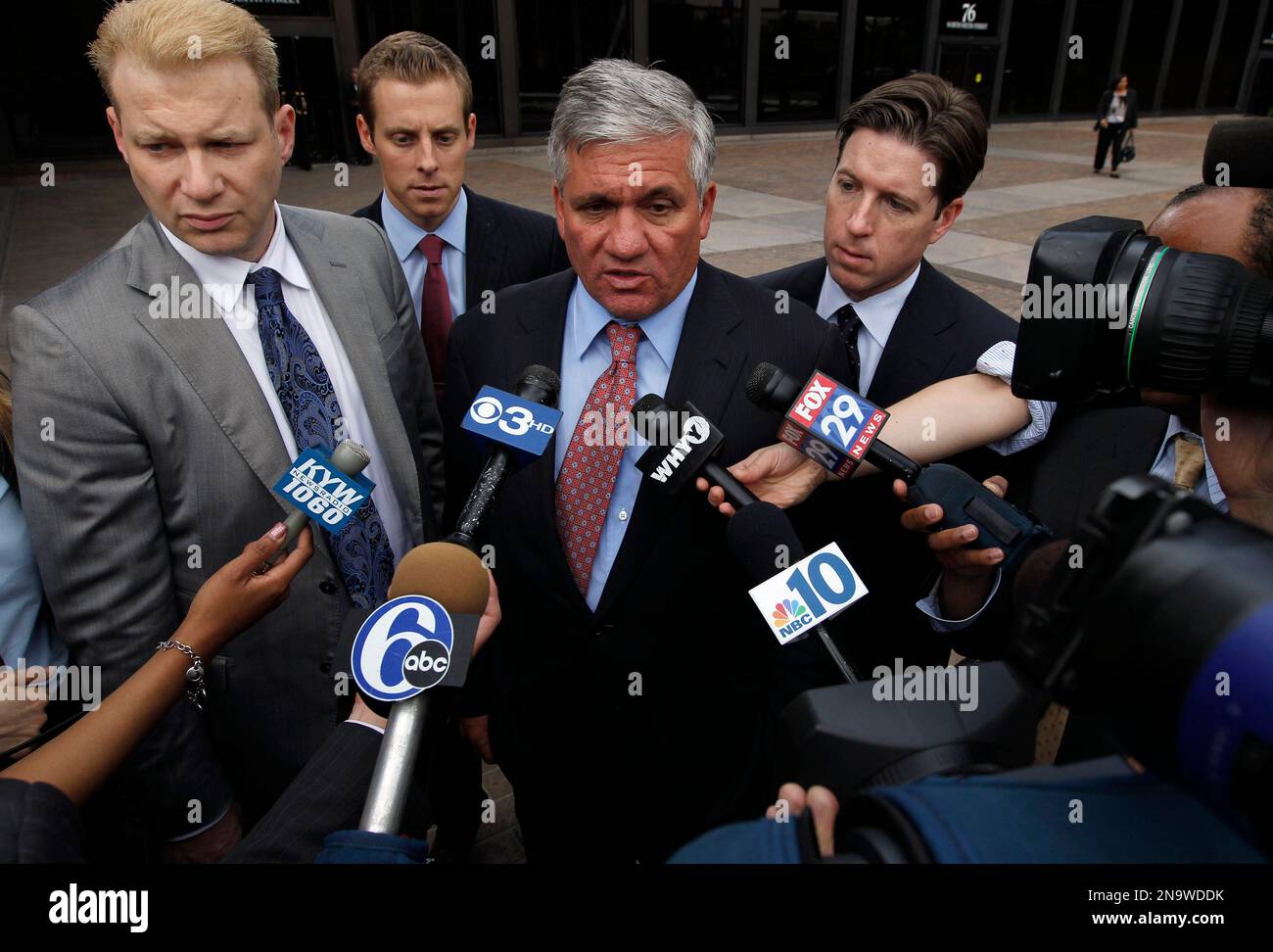 Peter Ronai, left, Jeff Goodman, Robert Mongeluzzi, and Andrew Duffy ...
