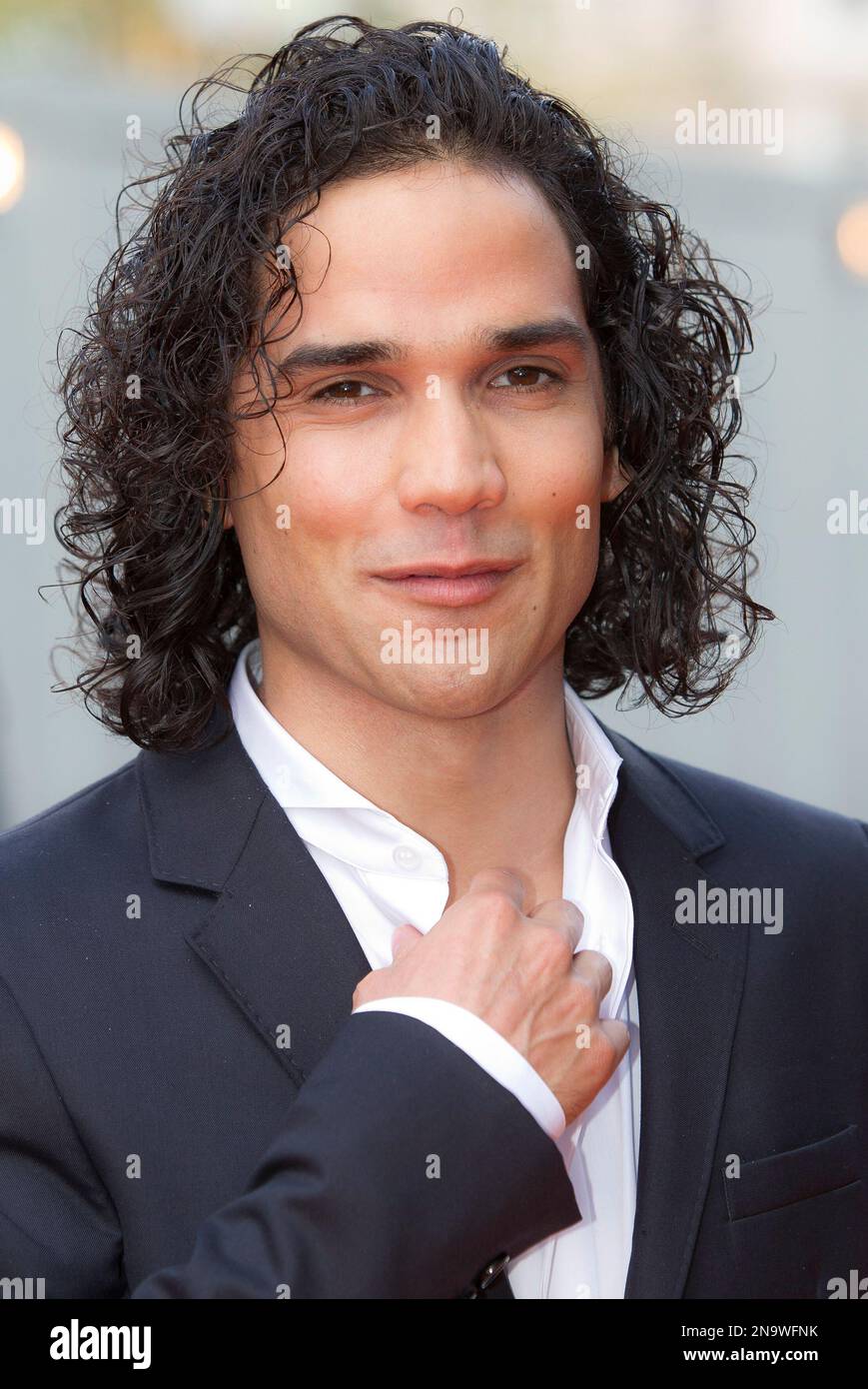 British actor Reece Ritchie arrives at the BFI Southbank in central ...