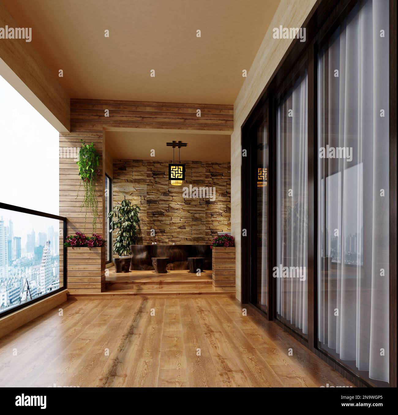 Home balcony hi-res stock photography and images - Alamy