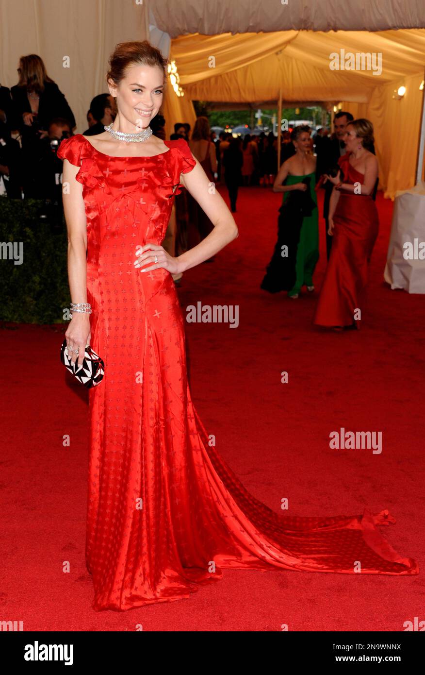 Jamie King arrives at the Metropolitan Museum of Art Costume Institute ...