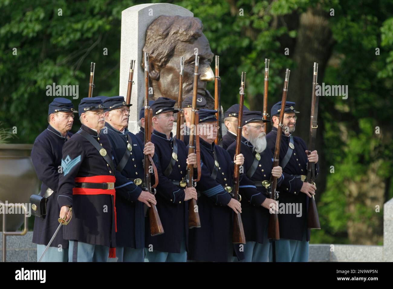 The 114th Regiment Illinois Volunteer Infantry, a reactivated Civil War ...