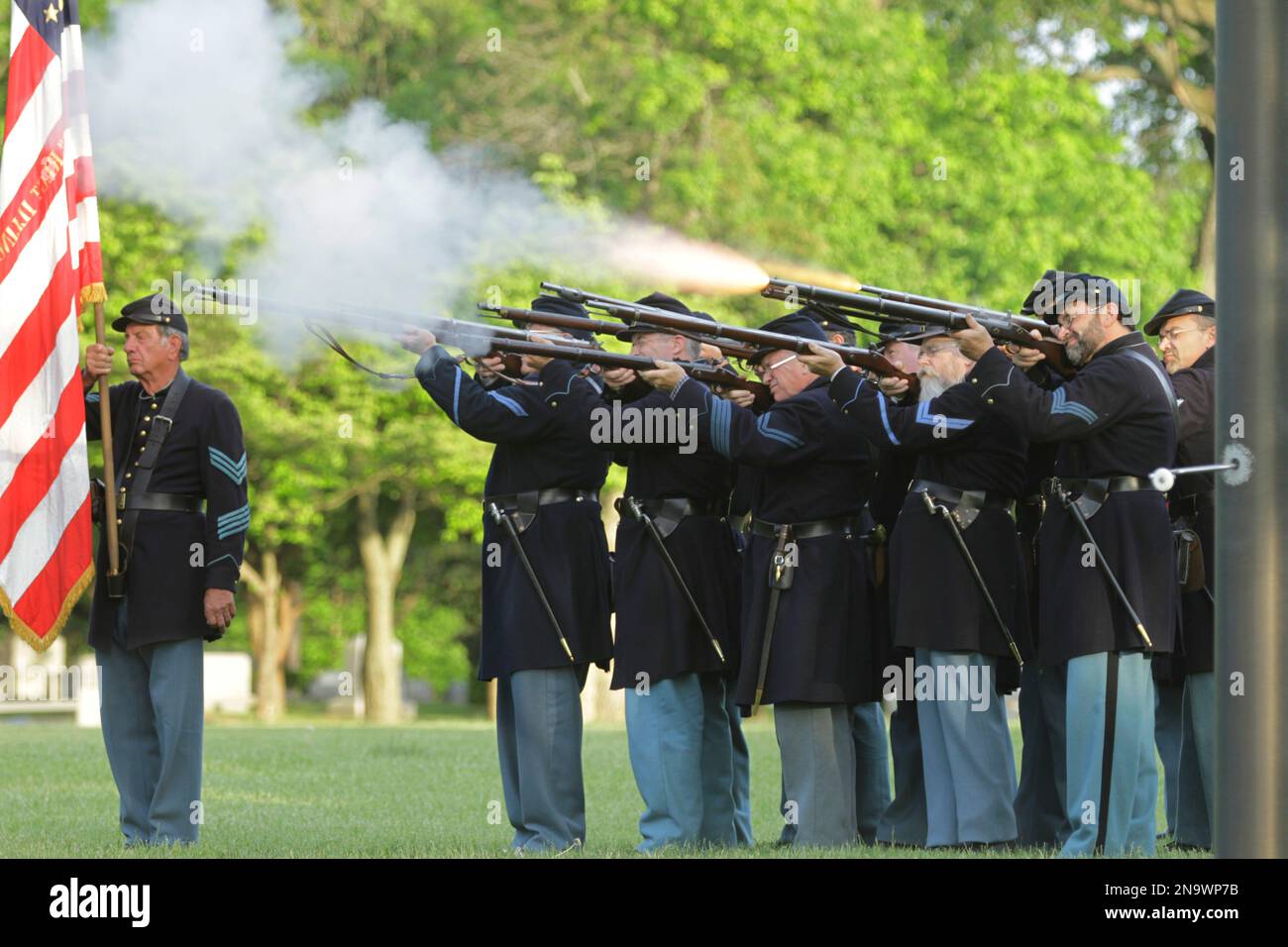 The 114th Regiment Illinois Volunteer Infantry, a reactivated Civil War ...