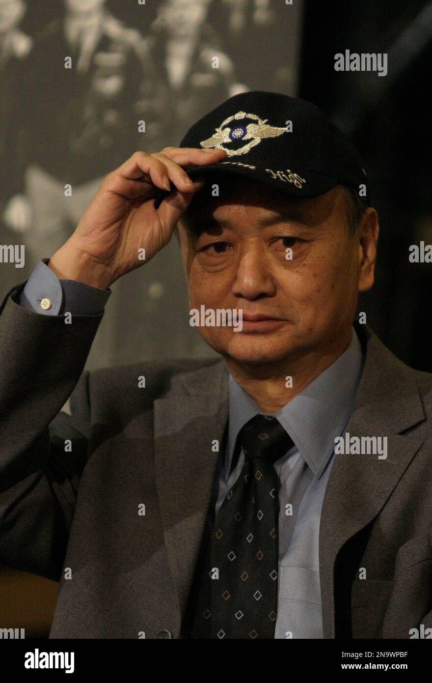 Author John Fu is shown before a news conference to commemorate the ...
