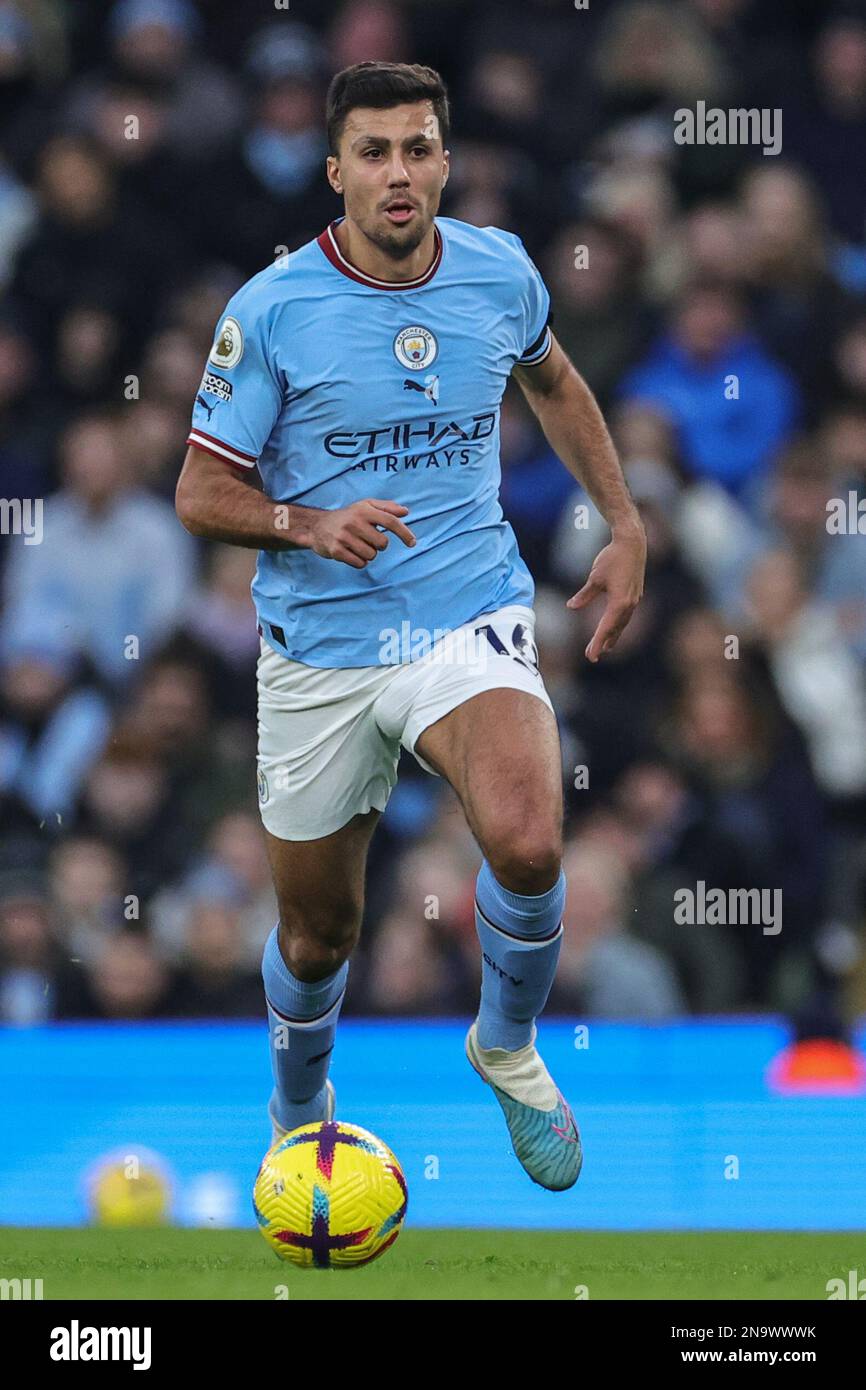 Rodri #16 of Manchester City in action during the game during the ...