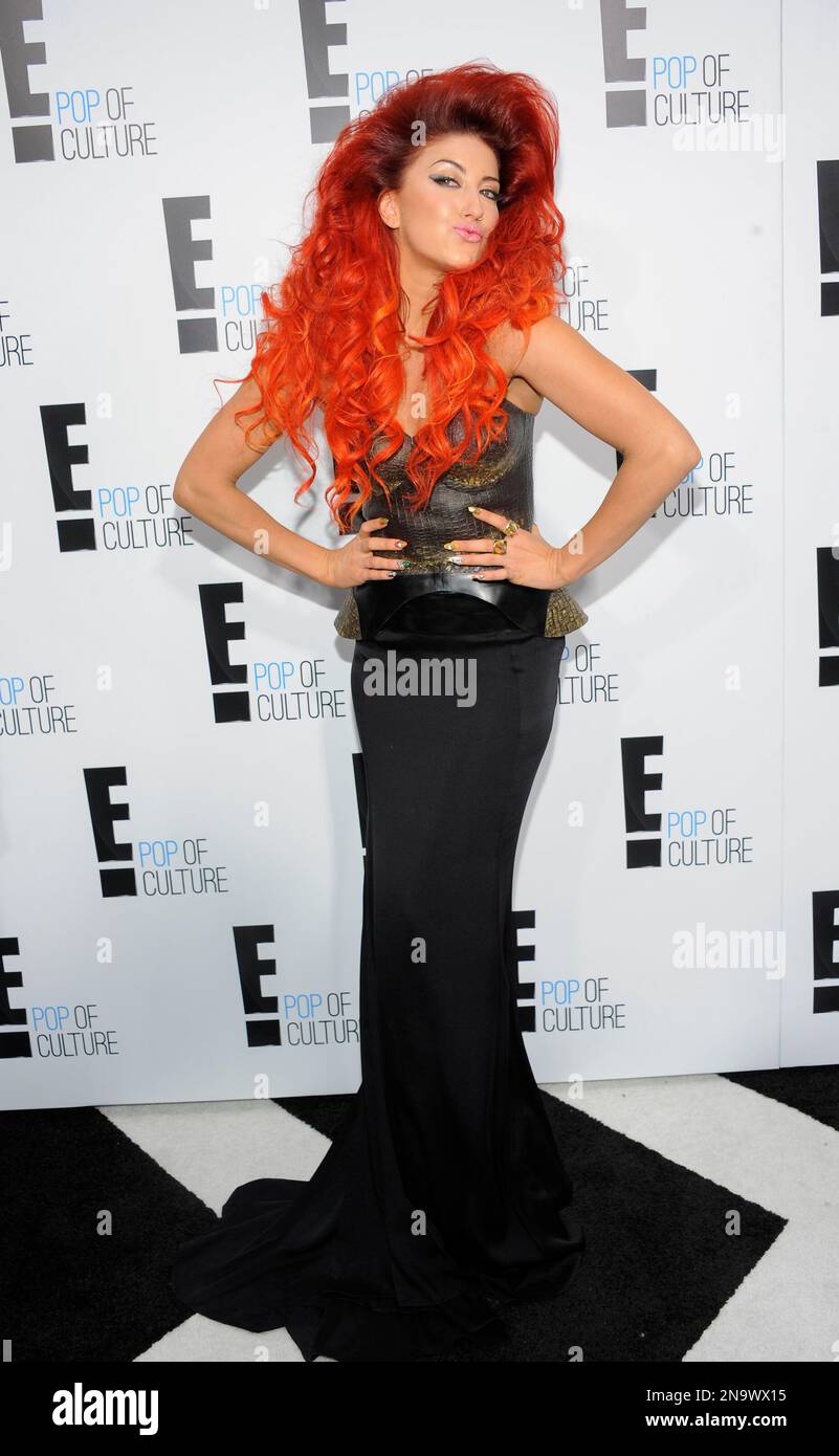 Singer Neon Hitch attends an E! Network upfront event at Gotham Hall on ...