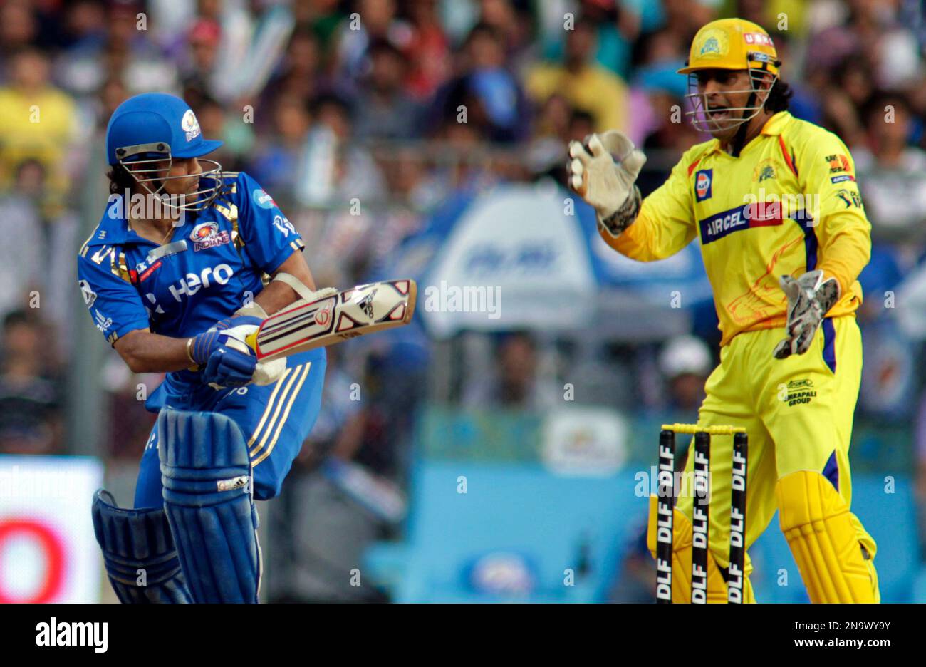 Mahendra Singh Dhoni In Csk Images
