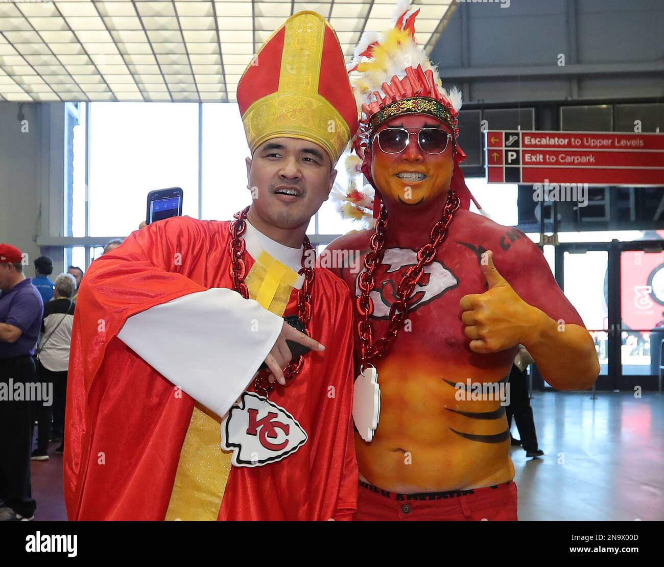 Glendale, United States. 12th Feb, 2023. Philadelphia Eagles and Kansas ...