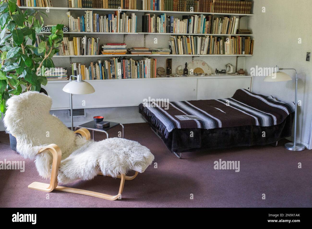 The historic Gropius House in Lincoln, Massachusetts Stock Photo - Alamy