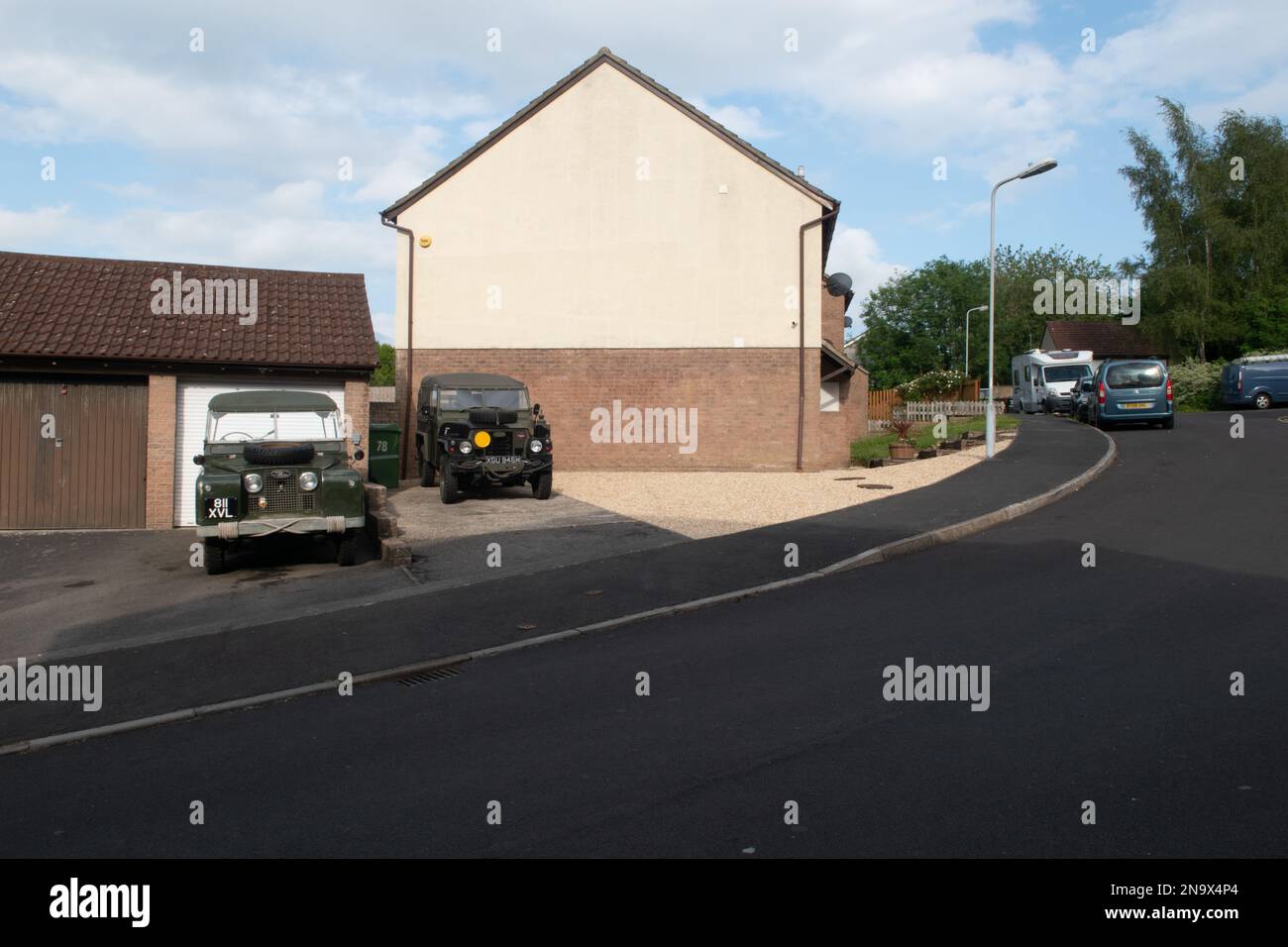 Vintage suburbia hi-res stock photography and images - Alamy