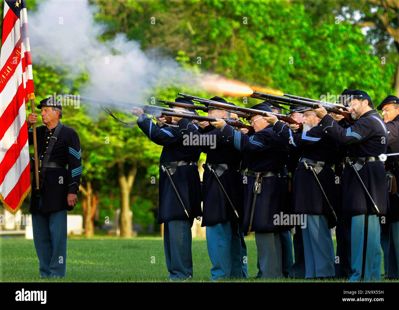 The 114th Regiment Illinois Volunteer Infantry, a reactivated Civil War ...