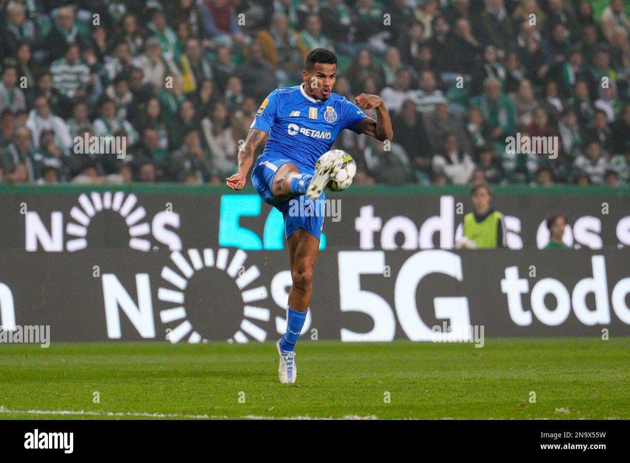 Lisbon, Portugal. 12th Feb, 2023. Wenderson Galeno from FC Porto seen ...