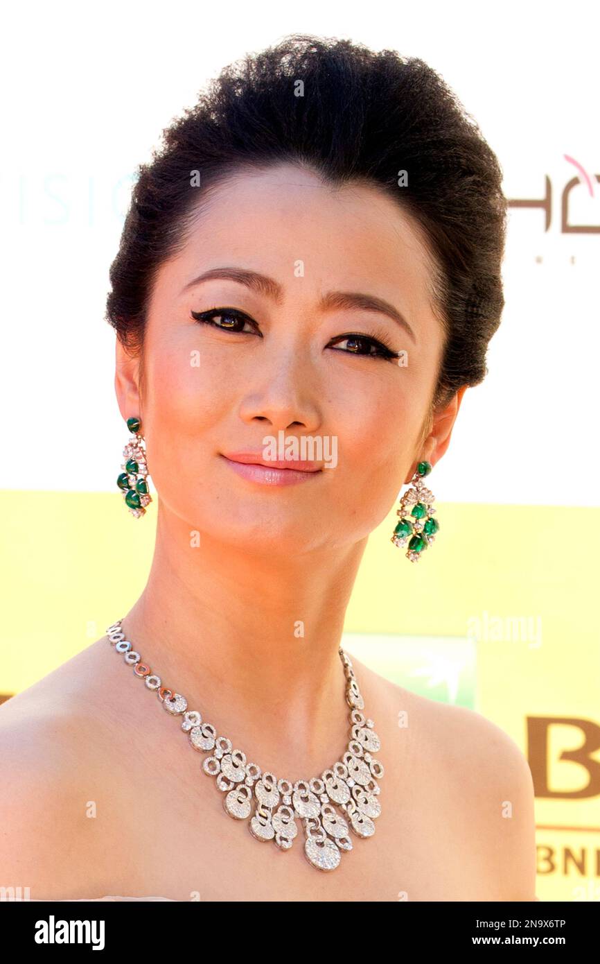 Chinese actress Zhao Tao arrives for the David di Donatello award ...