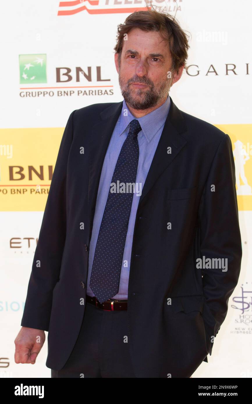 Italian actor and director Nanni Moretti arrives for the David di ...