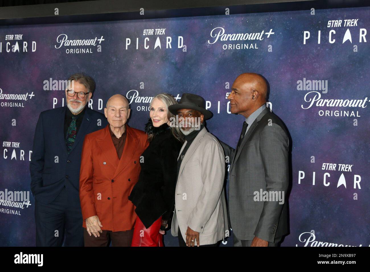 Los Angeles, CA. 9th Feb, 2023. LeVar Burton, Jeri Ryan, Jonathan ...