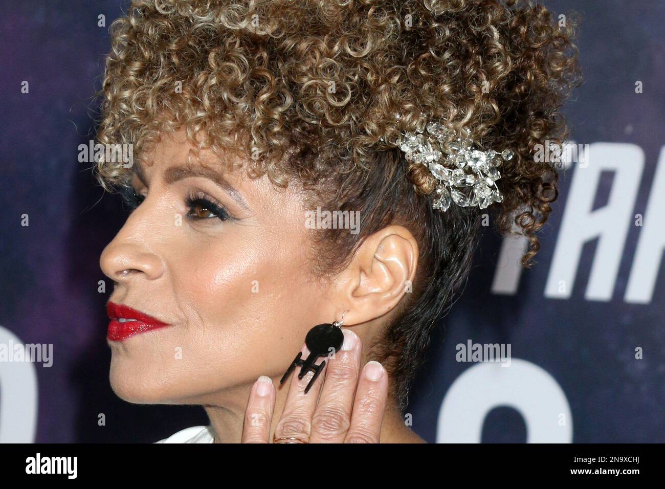 Los Angeles, CA. 9th Feb, 2023. Michelle Hurd at arrivals for STAR TREK ...