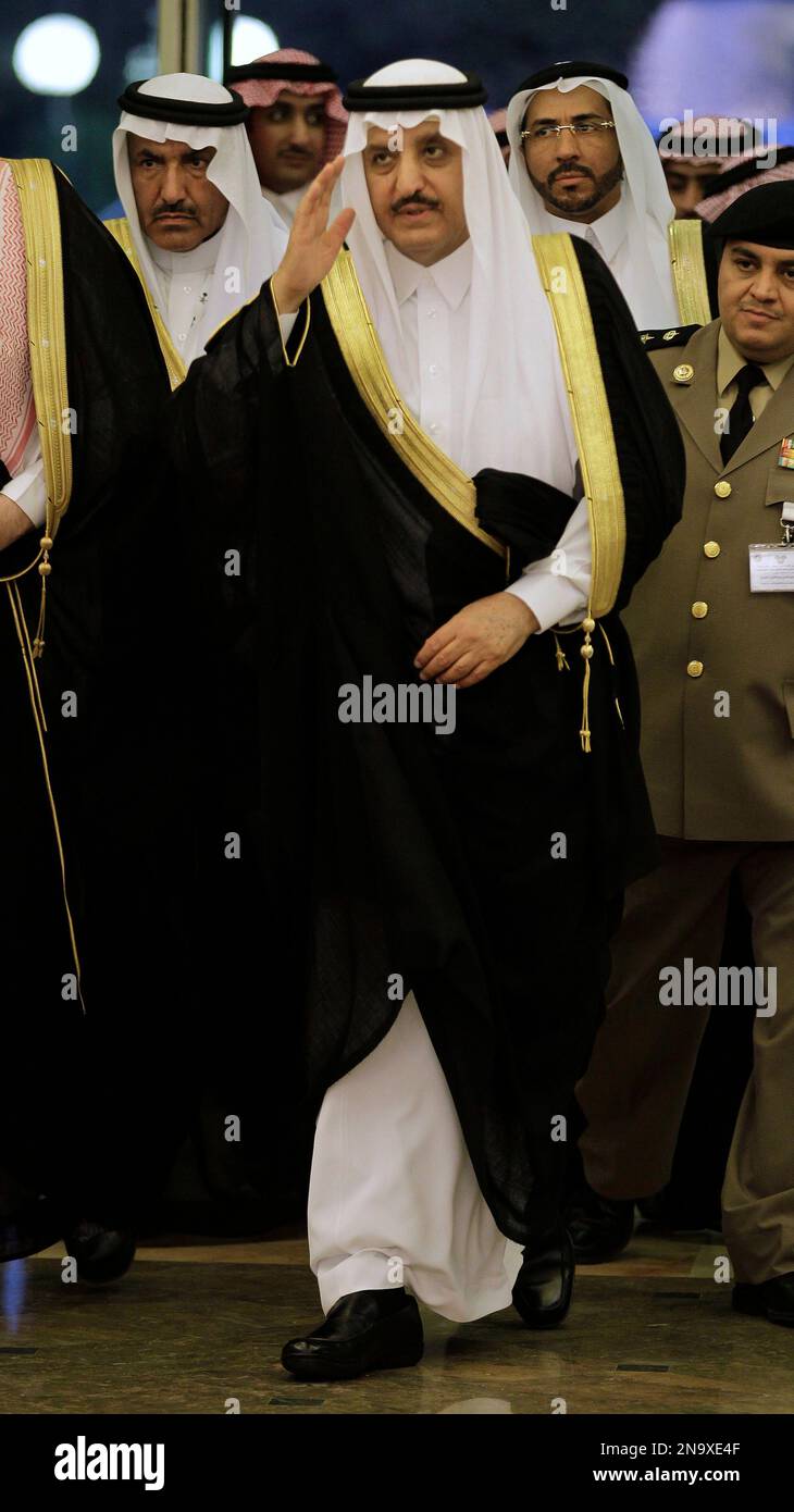 Saudi deputy minister of Interior Prince Ahmed bin Abdul-Aziz Al Saud ...