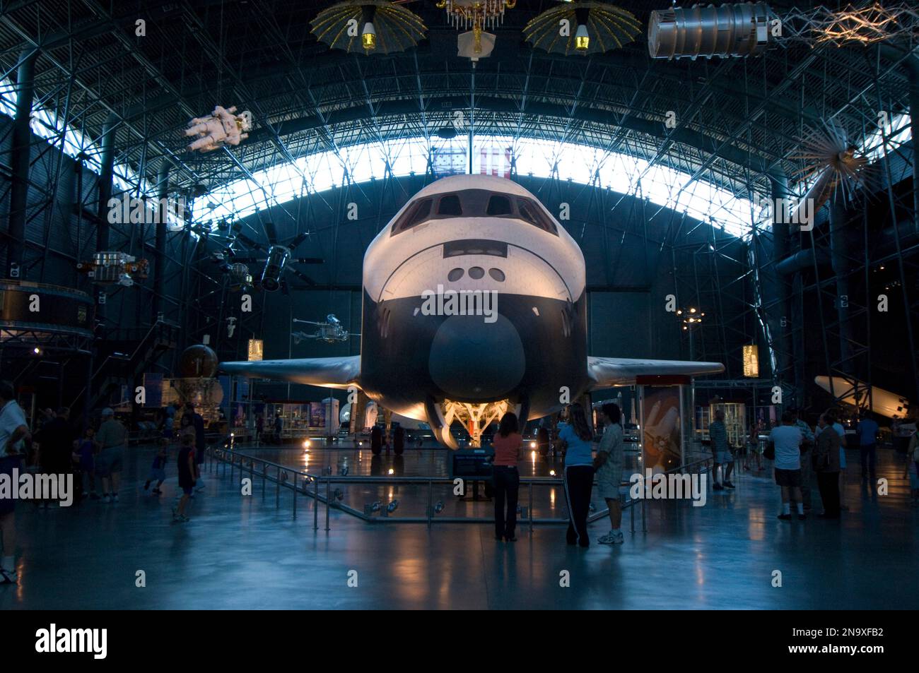Nasa Shuttle Enterprise At Center Of Museums Space Hangar 45 Years