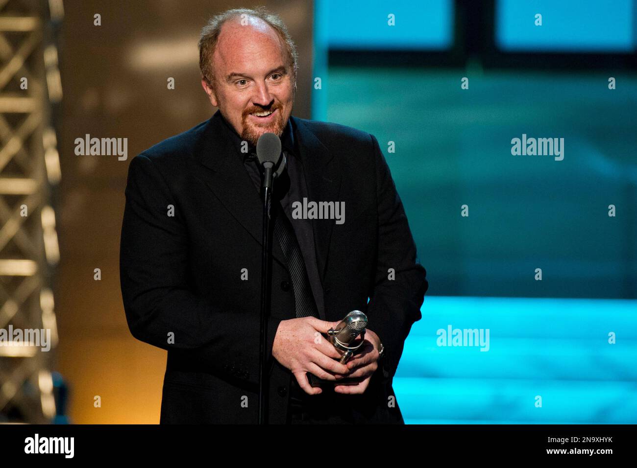 FILE - In this April 28, 2012 photo, comedian Louis C.K. appears ...