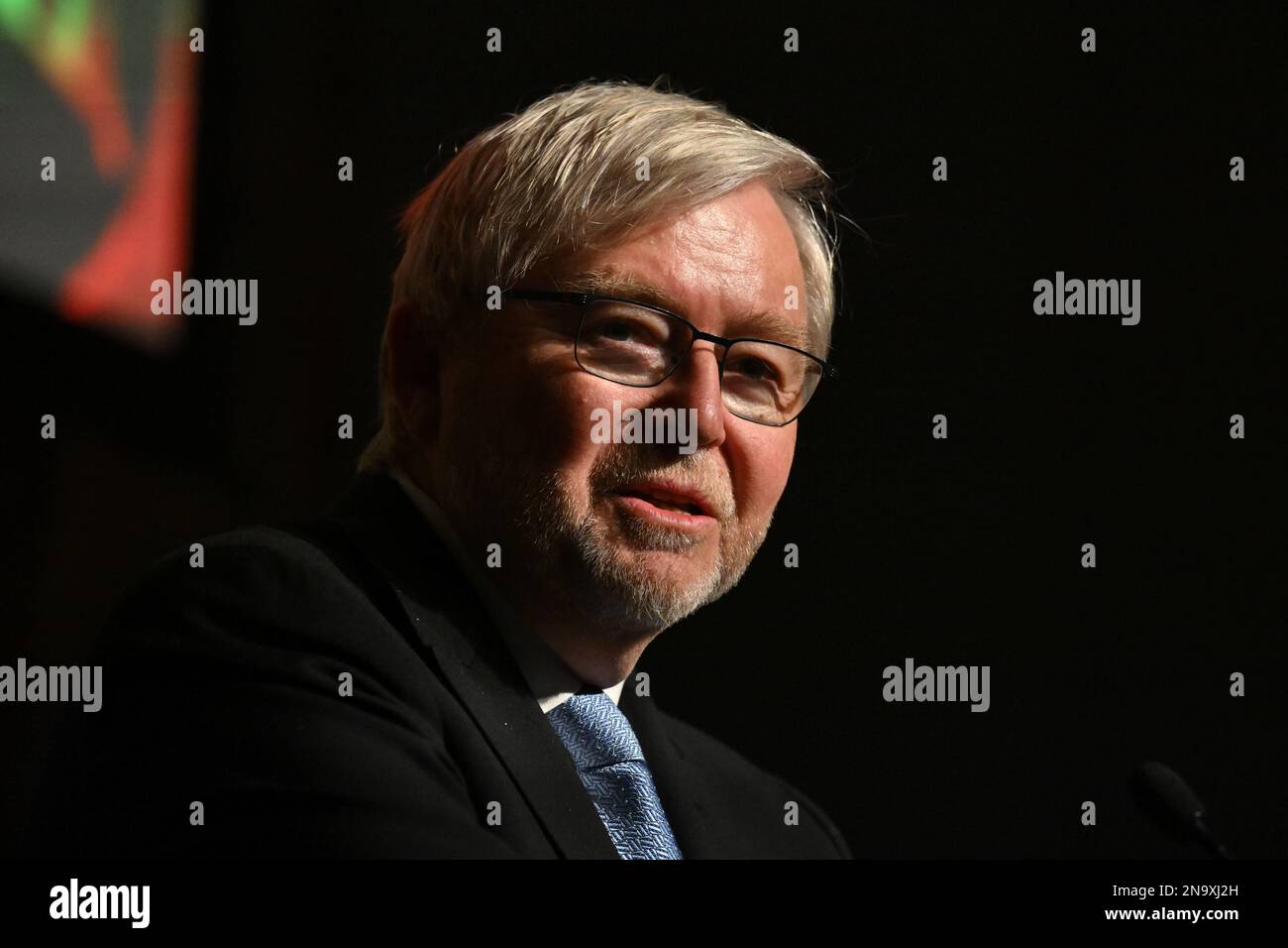 Former Prime Minister Kevin Rudd speaks at the National Apology ...