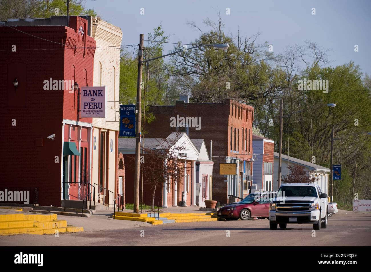 Peru bank small town hi-res stock photography and images - Alamy