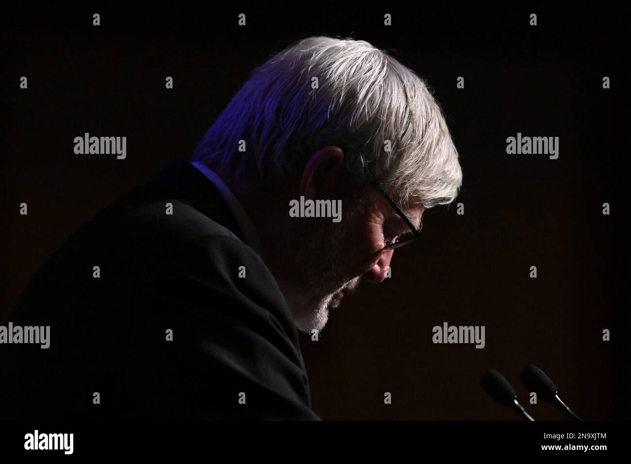Former Prime Minister Kevin Rudd speaks at the National Apology ...