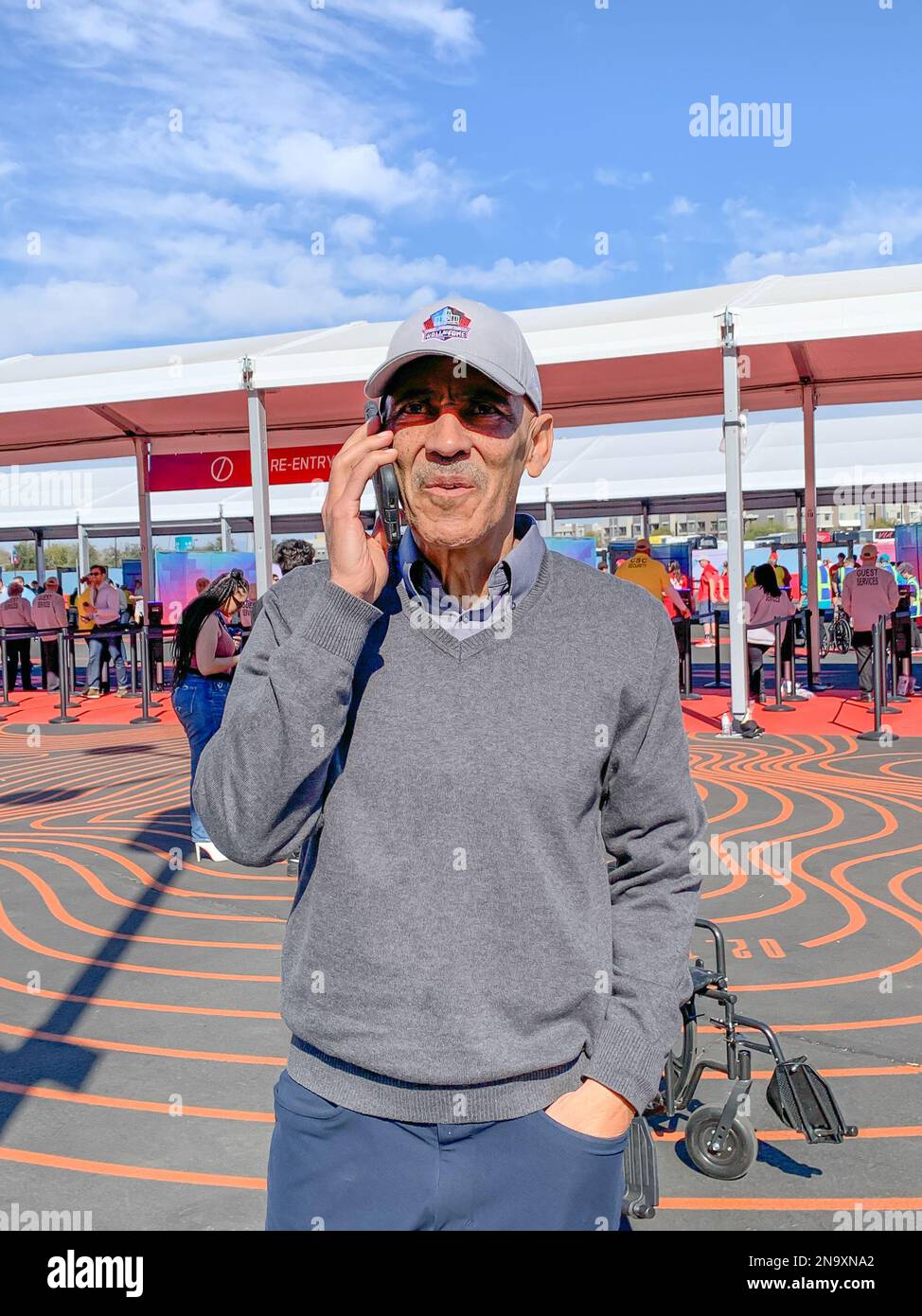 Arizona, USA, USA. 12th Feb, 2023. (SPO) Anthony Kevin Dungy to watch ...