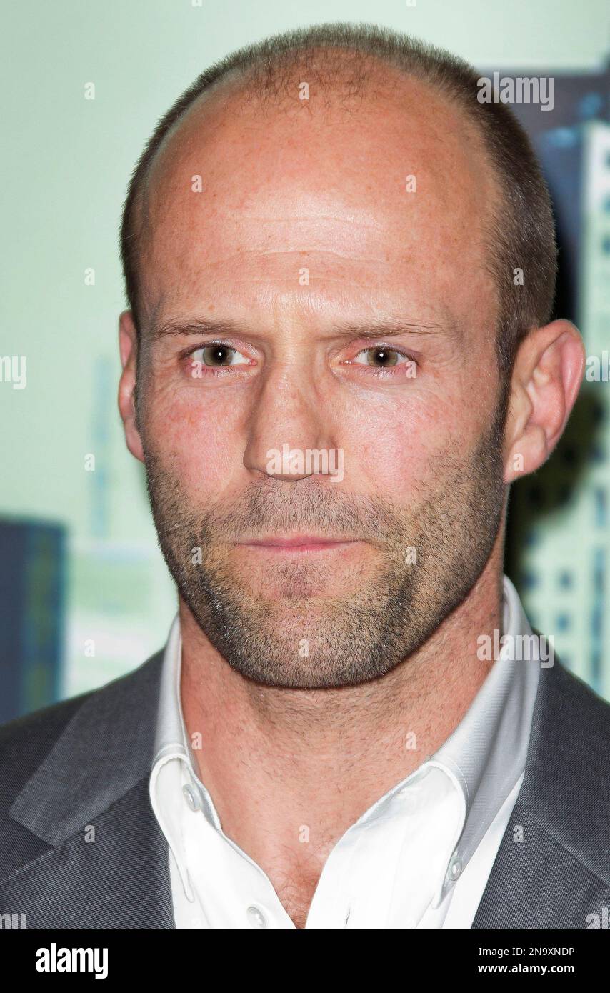 British actor Jason Statham arrives for the European premiere of Safe ...
