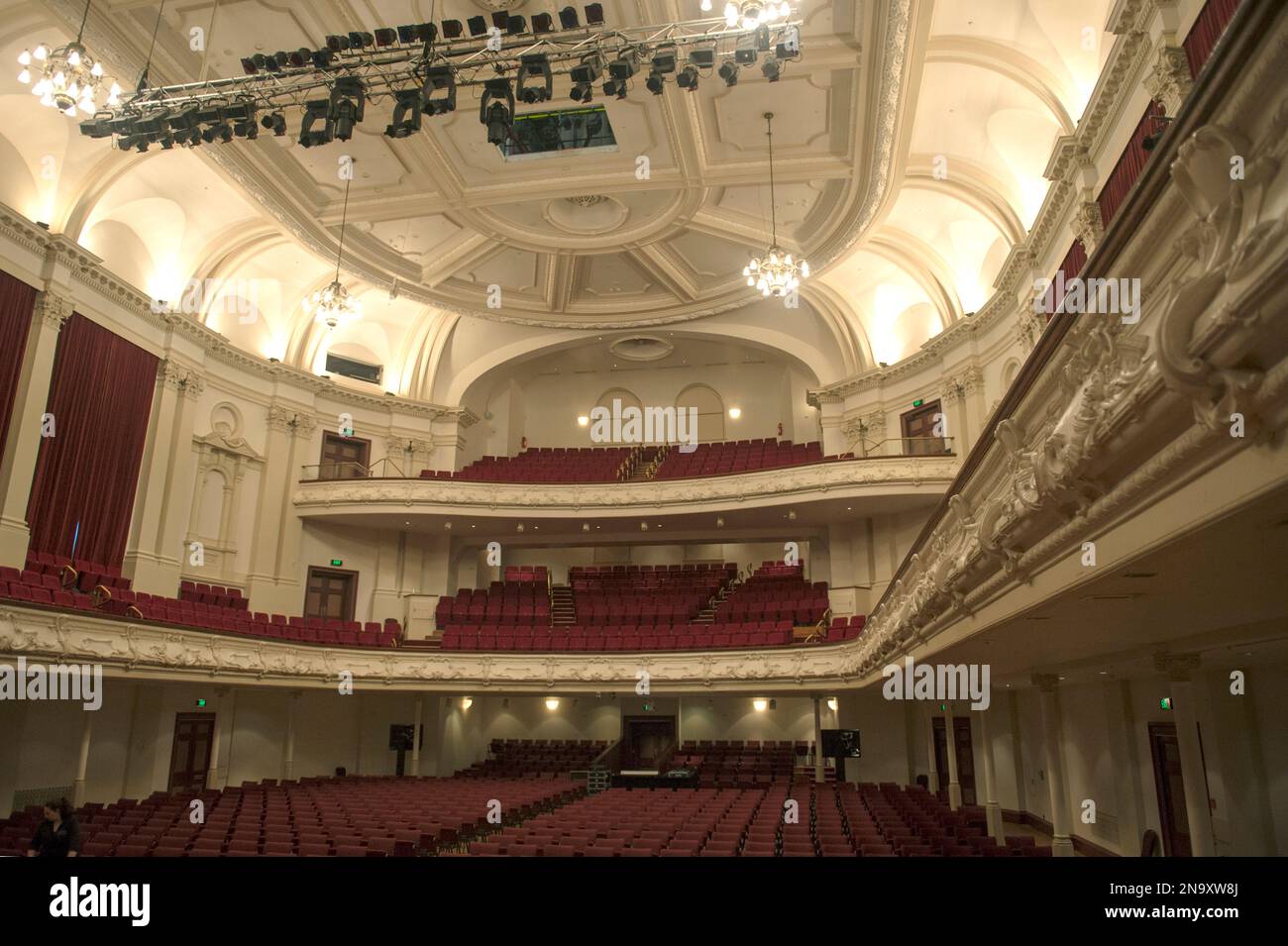 Town Hall in Auckland, New Zealand; Auckland, North Island, New Zealand ...