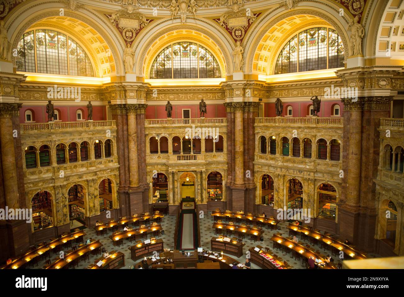 The Library of Congress in Washington, District of Columbia, USA ...