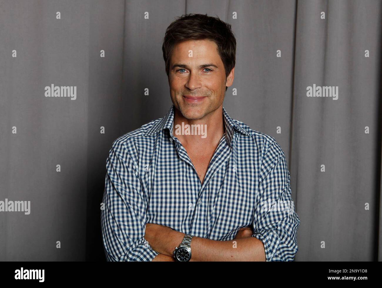 In this April 25, 2012 photo, actor Rob Lowe, star of the film “Knife ...
