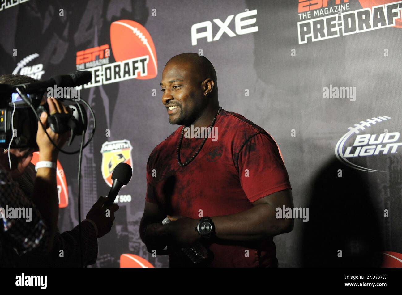Marcellus Wiley, of ESPN, attends the 9th annual ESPN The Magazine Pre ...
