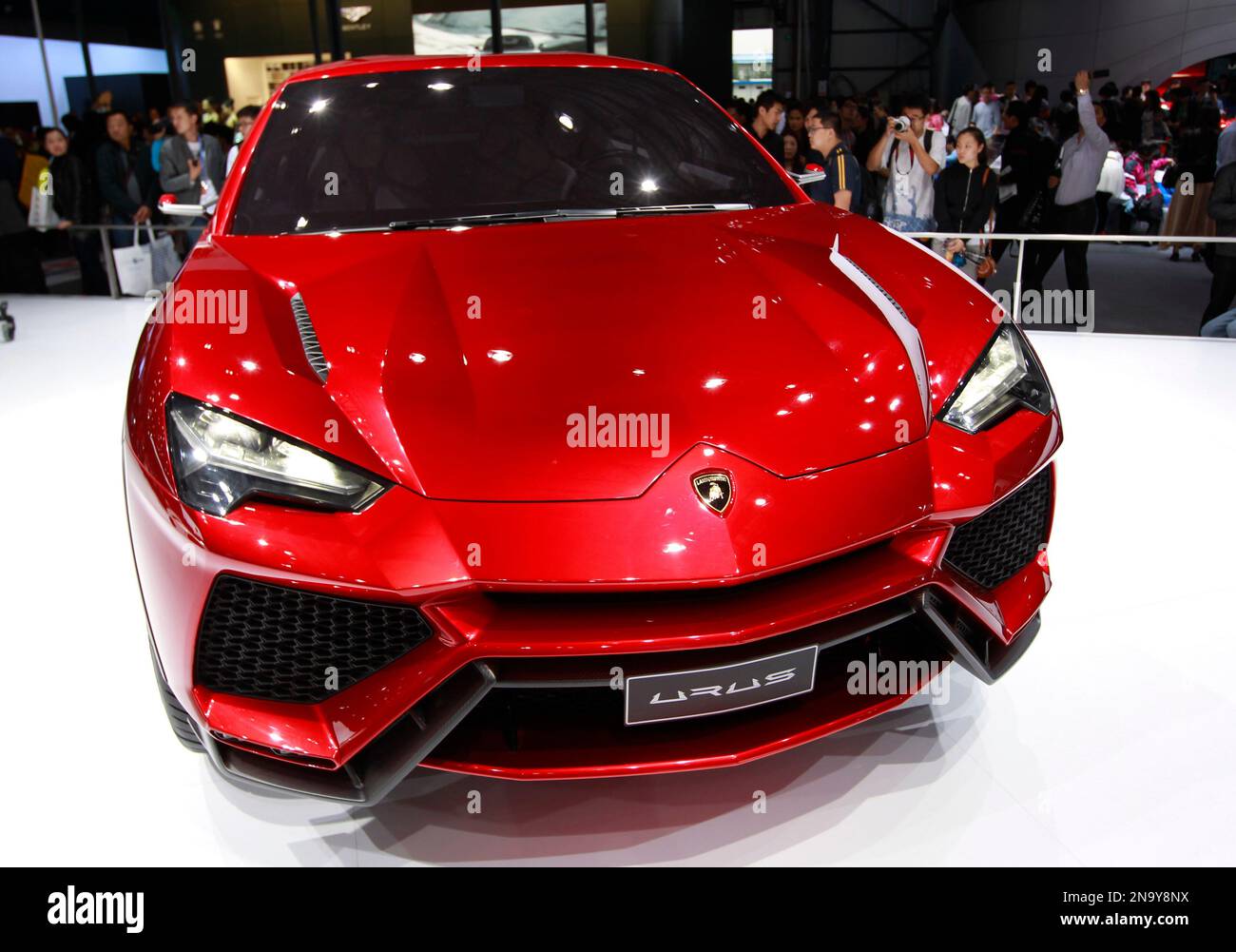 FILE - In this April 24, 2012 file photo, Lamborghini's latest SUV ...
