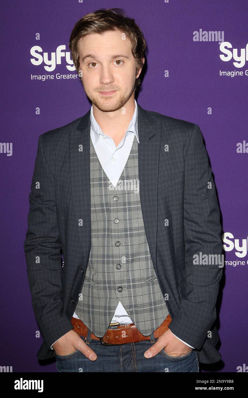 In this April 24, 2012 photo, actor Sam Huntington from the series ...
