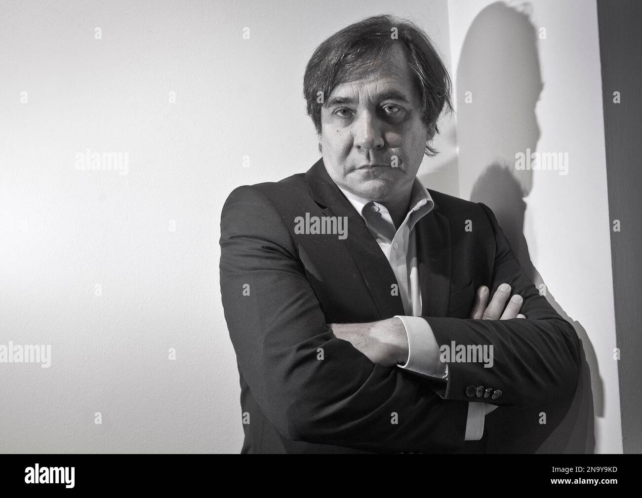 French street graffiti artist Xavier Prou, otherwise known as 'Blek le ...