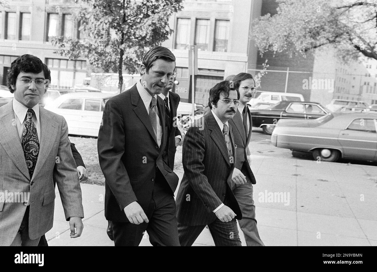Henry S. Ruth Jr., left, Philip A. Lacovara, center and Peter M ...